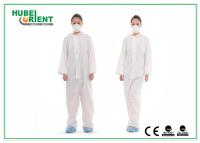 China Type 5 6 Disposable SMS Microporous Non Woven Coverall Suit for sale