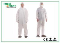 China Medical Single Use Microporous Coverall Waterproof With Hood for sale