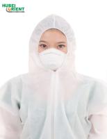 China ISO13485 Hooded Nonwoven Medical Protection Coverall For Hospital for sale