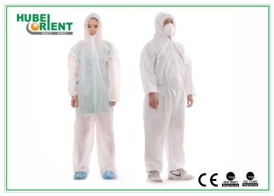 China OEM Waterproof 20gsm PP Disposable Hooded Coverall for sale