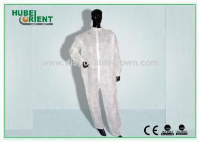 China Disposable Medical Hooded PP Nonwoven Coverall for sale
