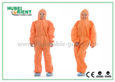 China Medical Disposable Polypropylene Coverall With Hood for sale