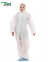 China Disposable 50gsm Nonwoven Chemical Protective Clothing for sale