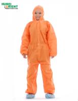 China Disposable 50gsm Nonwoven Chemical Protective Clothing for sale