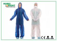 China 20gsm Microporous Chemical Disposable Coveralls for sale