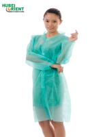 China ISO9001 Medical Disposable 30G/M2 Non Woven Lab Coats For Hospital for sale