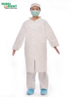 China OEM Medical Disposable 35gsm PP Lab Coat For Hospital for sale