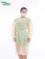 China Nonwoven Insolation Gown Disposable Elastic Wrist Isolation Gown For Hospital for sale