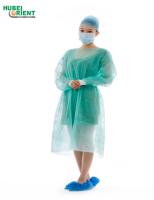 China Disposable Surgical PP Isolation Gown Long Sleeve For Hospital for sale