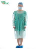 China Disposable Surgical PP Isolation Gown Long Sleeve For Hospital for sale