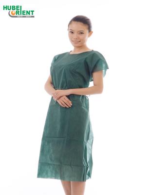 China Surgical Medical PP Isolation Gown Long Sleeve With Waist Ties For Hospital for sale