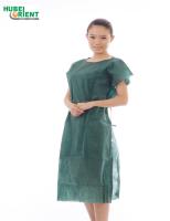 China Surgical Medical PP Isolation Gown Long Sleeve With Waist Ties For Hospital for sale