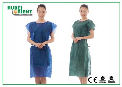 China OEM Disposable Medical 40gsm Sleeveless Protective Coverall Suit for sale