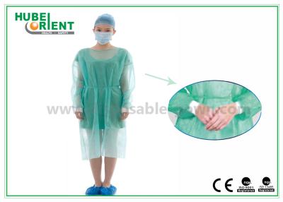 China Medical Non Woven Disposable Microporous Coverall With Knitted Wrist for sale