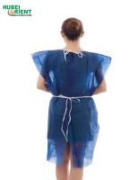 China Short Sleeves Disposable 40gsm SMS Waterproof Isolation Gowns for sale