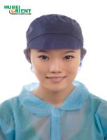 China Nonwoven Head Protective Bouffant Disposable Snood Cap For Worker for sale