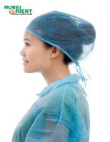 China Anti Dust Single Use Medical Bouffant Hair Cover With Back Tie for sale
