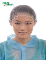 China White/Black/Brown Nylon Hairnet Disposable Ventilate Hairnet for sale