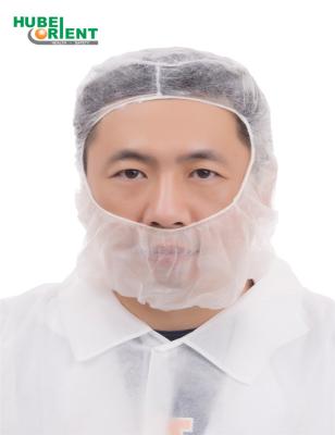 China Disposable Light Weight Nonwoven Polypropylene Hood Head Cap White for sale