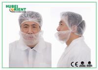 China Nonwoven Beard Cover Disposable Beard Guard With Double Elastic for sale