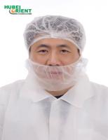 China Disposable Soft Nylon Ear-Loop Beard Cover With Single Elastic for sale