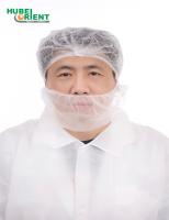 China Disposable Soft Nylon Ear-Loop Beard Cover With Single Elastic for sale