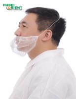 China Disposable Soft Nylon Ear-Loop Beard Cover With Single Elastic for sale
