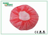 China Free Size Disposable Round Non Woven Bouffant Head Covers for sale
