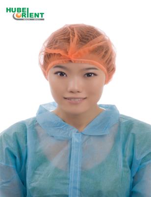 China Hospital Disposable Non Woven Bouffant Head Cover For Doctor for sale