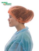 China Hospital Disposable Non Woven Bouffant Head Cover For Doctor for sale