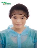 China Non Sterilized Disposable Nylon Hair Nets For Cleanroom for sale