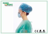 China ISO9001 Earloop PP Nonwoven Disposable Protective Face Mask With Splash Visor for sale