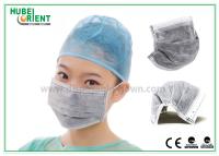 China ISO9001 4 Layers Disposable Active Carbon Face Mask 90x180mm for sale