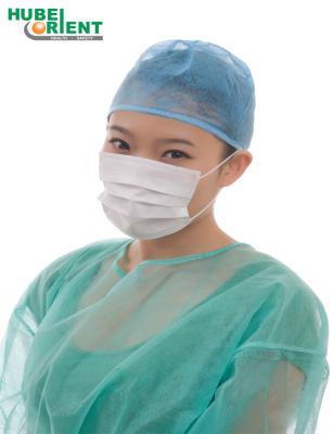 China Lightweight Disposable 2 Ply Nonwoven Face Mask For Cleanroom for sale