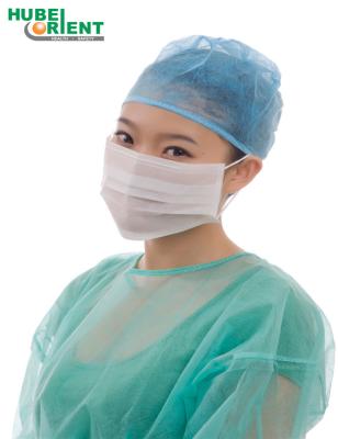 China 3 Ply Non Woven Anti-Static Odorless Face Mask With Earloop White for sale