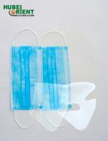 China Disposable Non Woven Medical Surgical PP 3 Ply Face Mask Earloop With Splash Visor Blue for sale