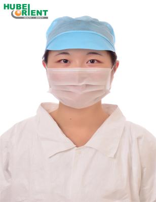 China 3 Ply Anti Static Poly Cellulose Disposable Face Mask With Earloop for sale