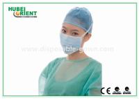 China ISO9001 Anti Dust Disposable Medical Face Mask 9x18cm With Tie On for sale