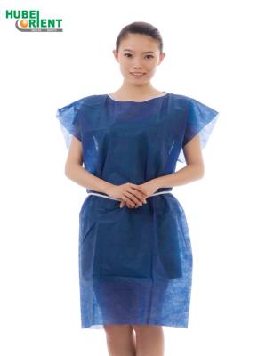 China Disposable Protective Polypropylene Isolation Gown Without Sleeves for sale