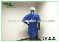 China Biodegradable Disposable PP Nonwoven Isolation Gown Without Sleeves for sale