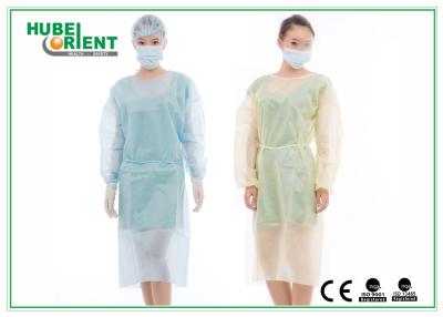 China OEM PP Nonwoven Disposable Protective Medical Gown for sale