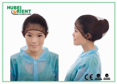 China Lightweight Disposable Breathable Nylon Hairnet for sale
