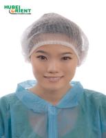 China Disposable 10gsm Non Woven Mob Cap For Food Industry for sale
