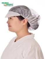 China OEM Polypropylene Disposable Peaked Cap For Food Processing for sale