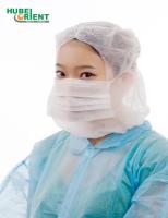 China OEM Nonwoven Disposable Hood Cap For Cleanroom for sale