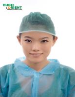 China ISO13485 Disposable 40gsm Non Woven Surgeon Cap With Ties for sale