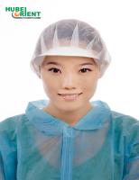 China Waterproof Disposable Head Cap , Plastic Shower Caps Disposable For Hotel And Beauty Center for sale