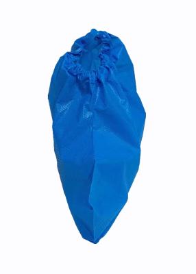 China Water Prevention Disposable CPE Shoe Cover For Laboratory for sale