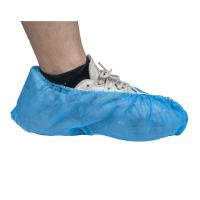 China Blue White Green Color Breathable Disposable Non-Woven Shoe Cover for keep clean for sale