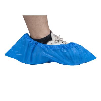 China Non Irritating Odorless CPE Shoe Covers For Hospital for sale